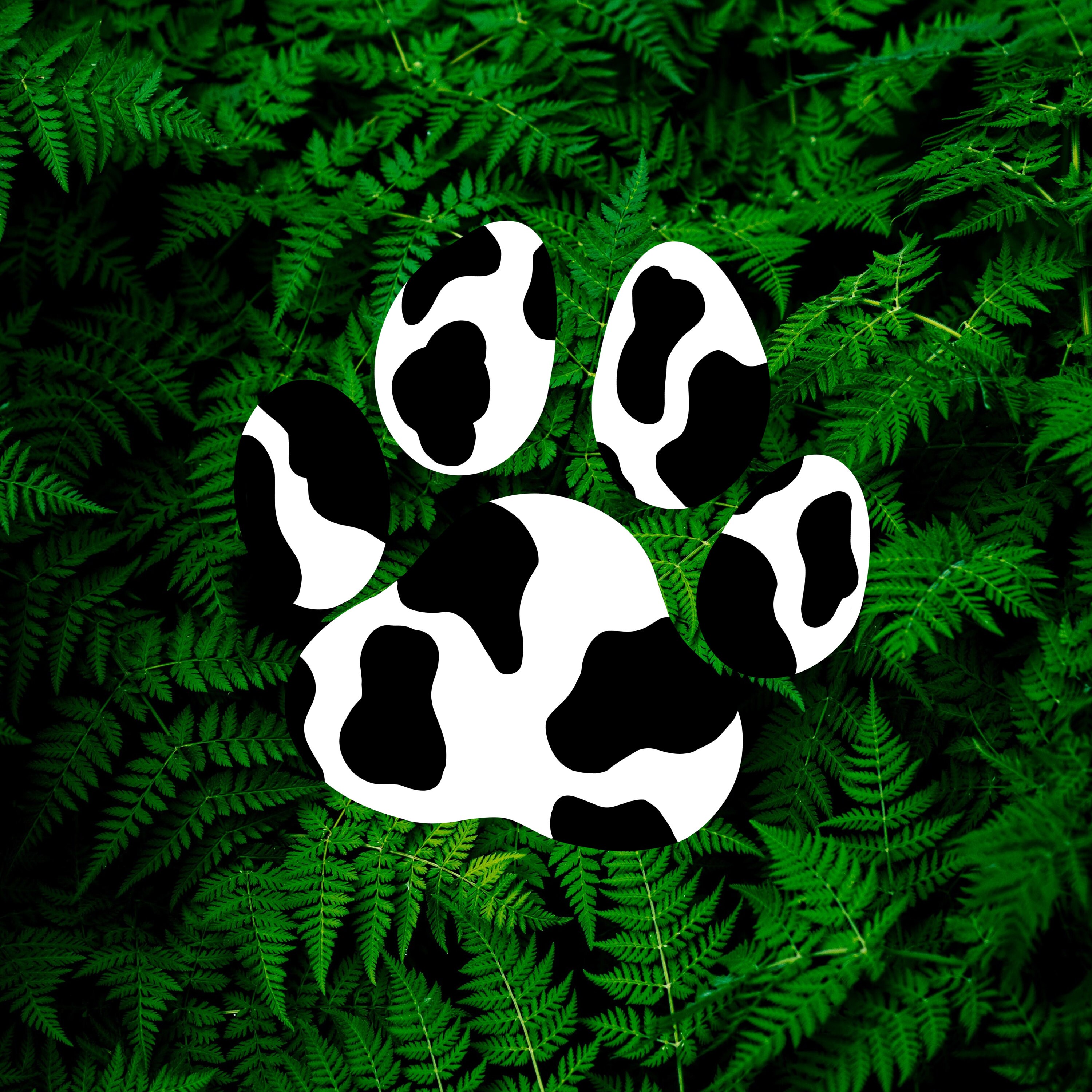 Paw print SVG cow print SVG paw SVG country dog print wall - Etsy Portugal