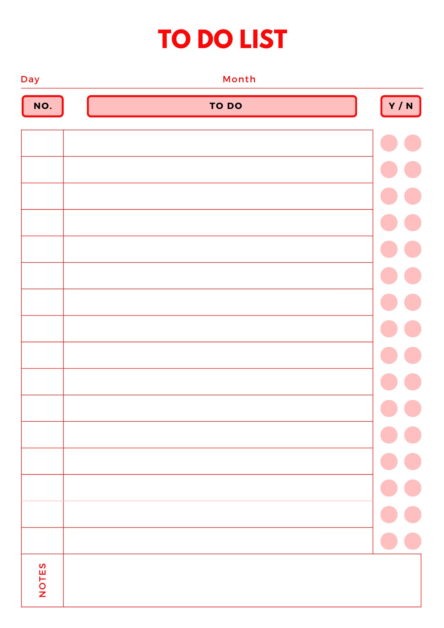To Do List Printable Minimal Printable to Do List PDF - Etsy