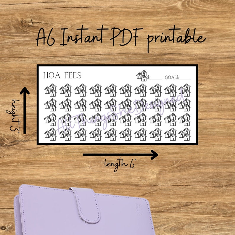 HOA Fee Bill Savings Challenge | Cash Budgeting | Cash Savings | A6 ...