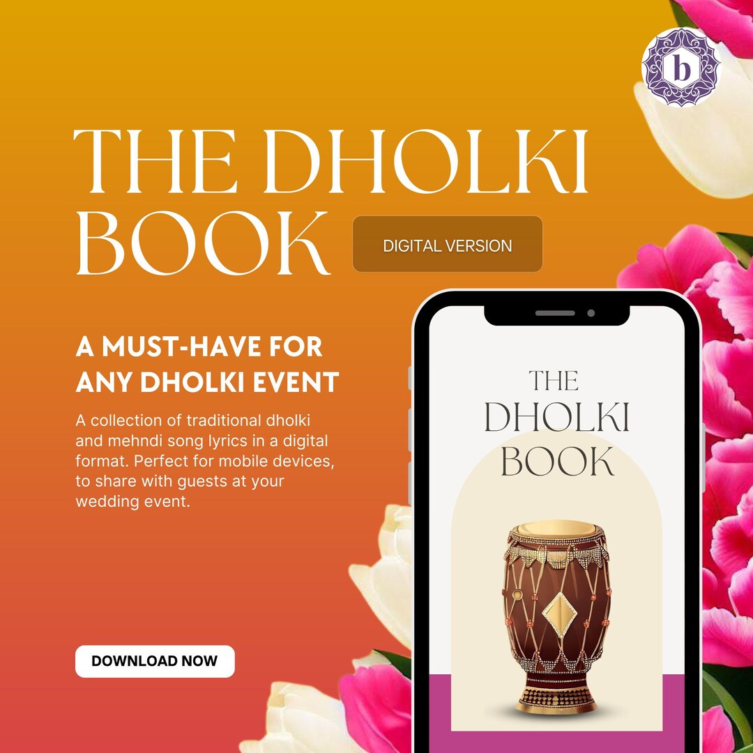 The Dholki Book for Mobile: Perfect for Dholki, Mehndi, Wedding and ...