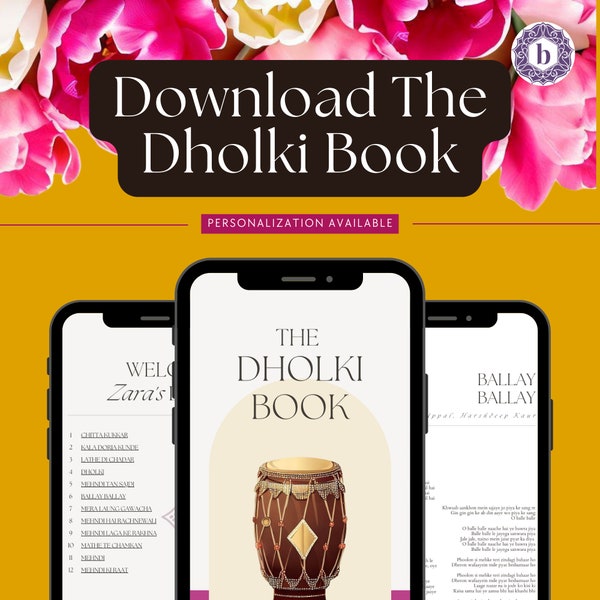 Dholki Book - Etsy UK