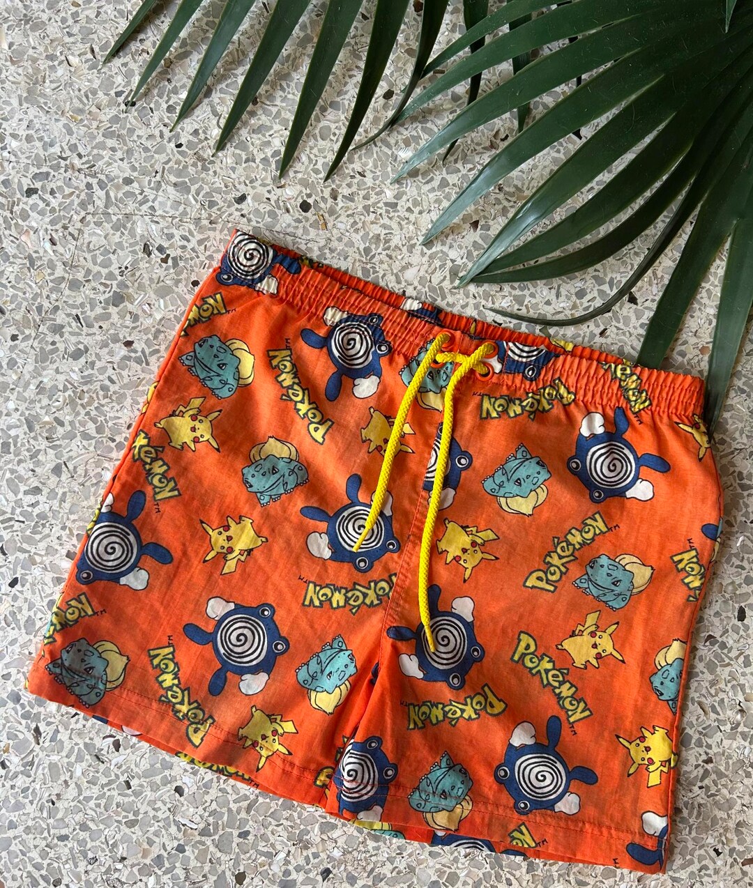 Vintage Orange Kids Pokémon Swim Trunks Size 4T - Etsy