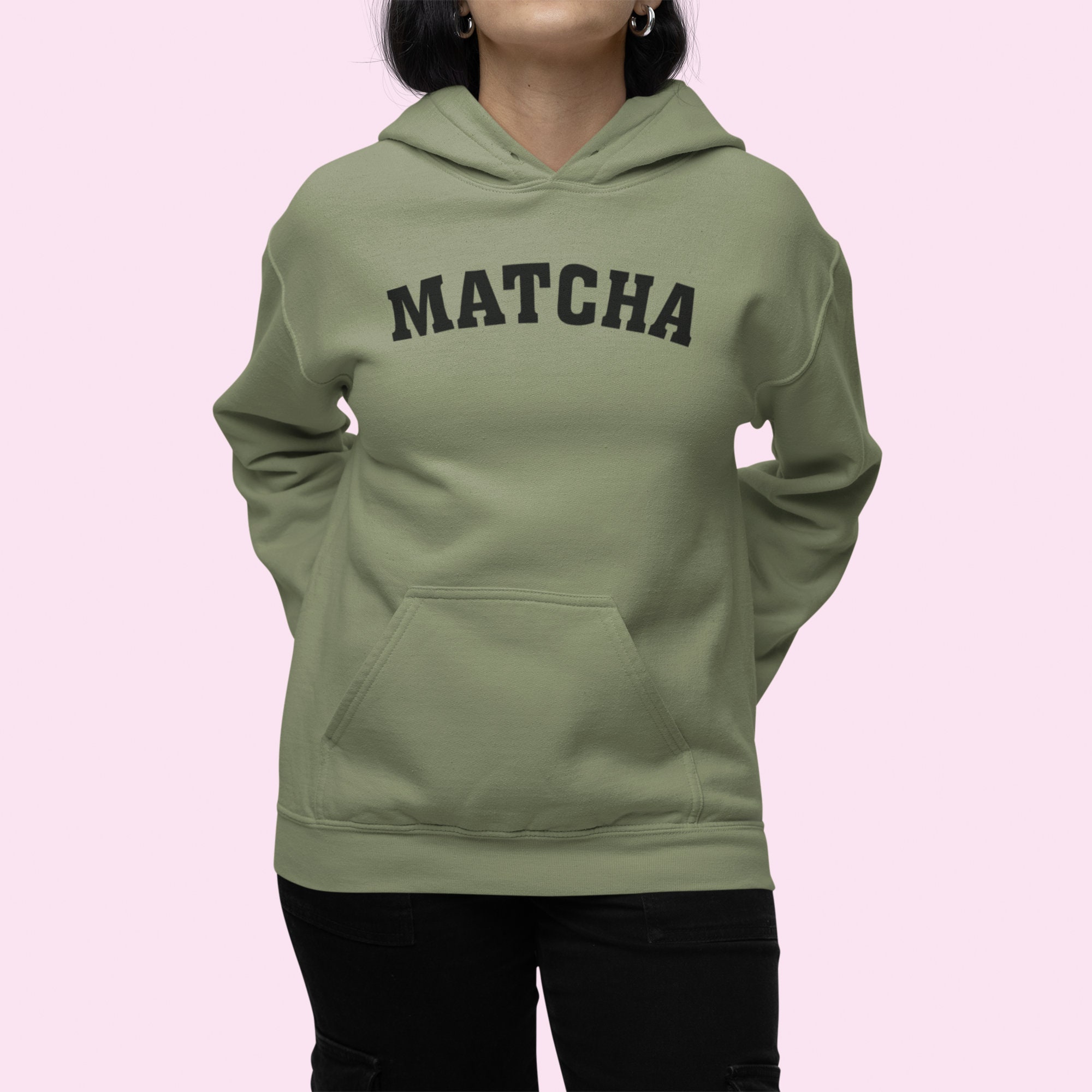 Funny Matcha Hoodie, Tea Sweatshirt, Tea Lover Shirt, Matcha Sweater ...