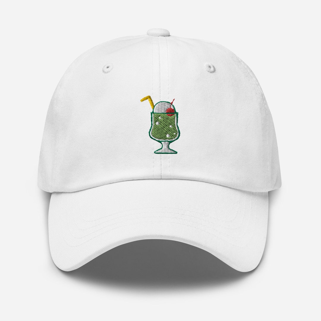 Embroidered Cream Soda Dad Hat, Ice Cream Float Cap, Dad Cap ...