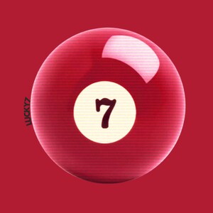 Lucky 7 Ball Graphic Baby Tee - Etsy