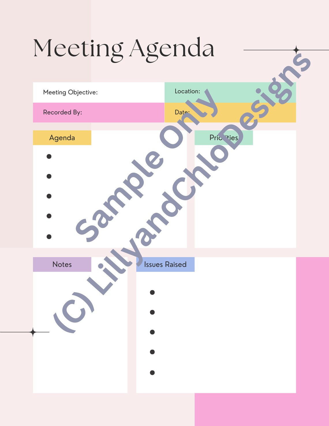 Couples Relationship Meeting Toolkit - Editable Pdf - Couples, Marriage ...