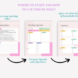 Couples Relationship Meeting Toolkit - Editable Pdf - Couples, Marriage ...