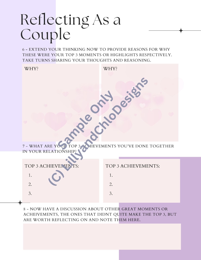 Couples Meeting Toolkit - Printable PDF Kit for Stronger Bonds ...