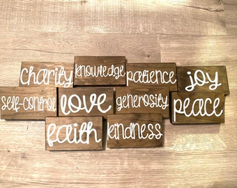 One Word Wood Sign - Etsy