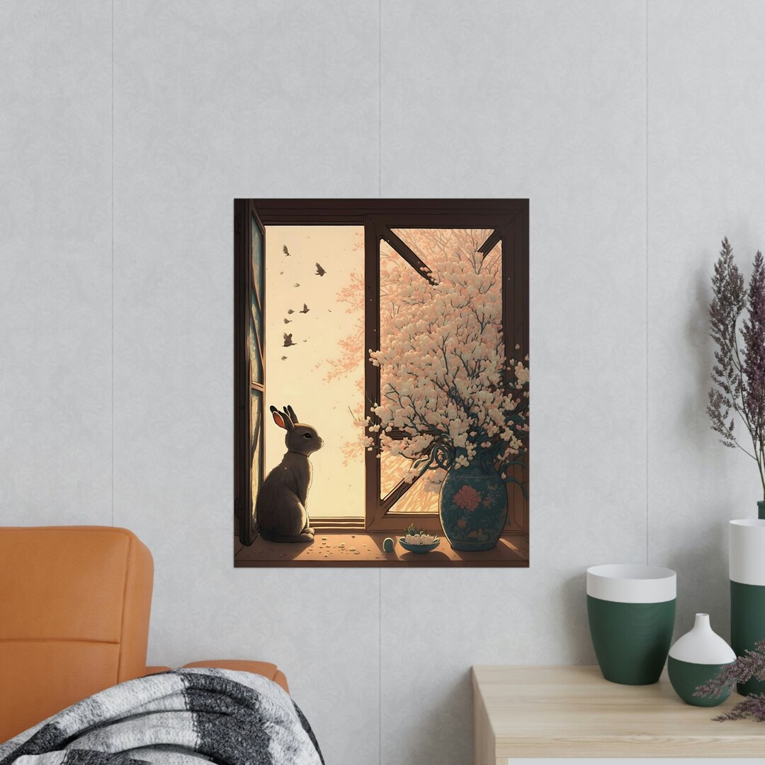 Lunar New Year 7 Poster, Lunar, New Year, Wall Art, Year of the Rabbit ...