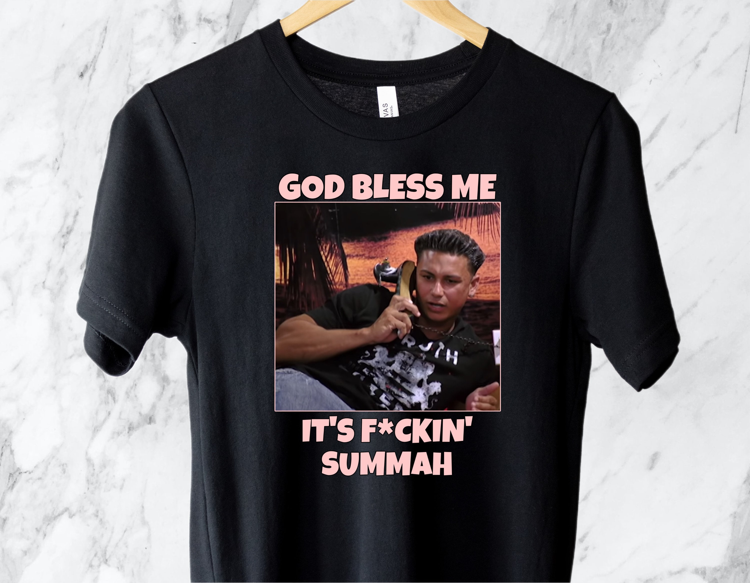 Jersey Shore Dj Pauly D Funny Quote God Bless Me Its Summer - Etsy