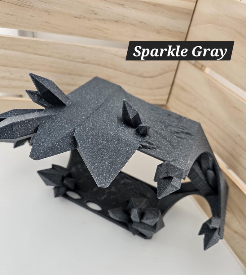 Fantasy Collectibles, Articulating Dragon Display Stand, Crystal Cave ...