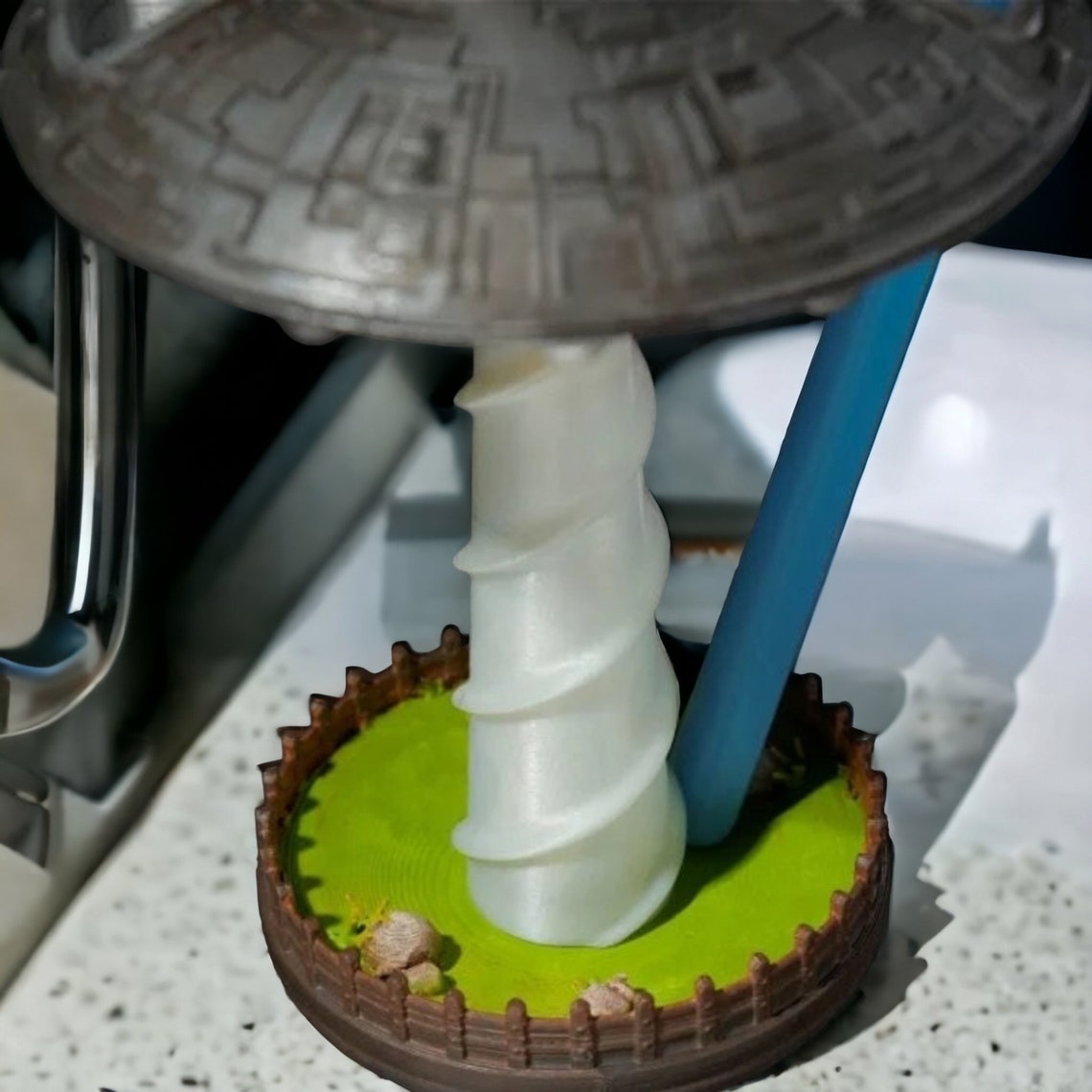 UFO Toothbrush Holder for Kids - Custom Color Space-themed Bathroom ...