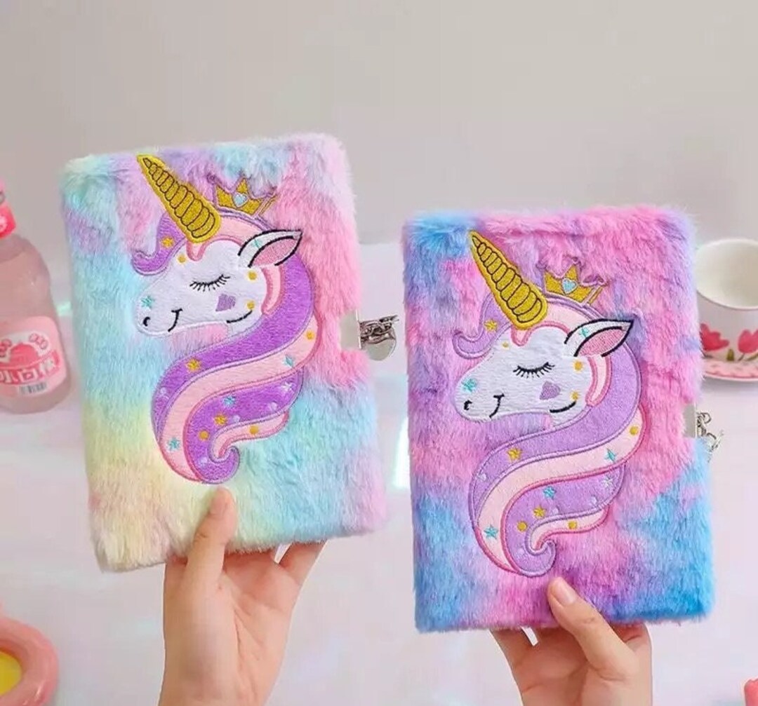 Unicorn Dairy With Lock - Etsy