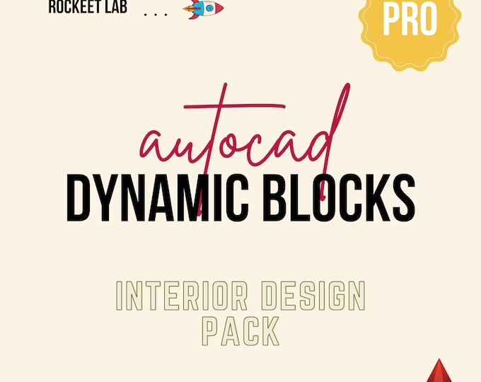 Dynamic Blocks Autocad / Furniture / Interior Design / Drafting - Etsy