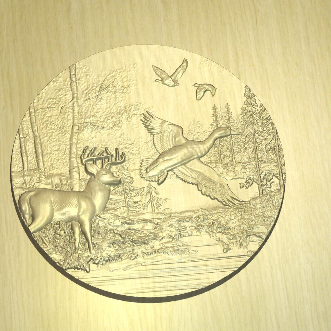 3d Stl Model for Cncdeer 3d Stl , STL Model, CNC Router Engraver ...