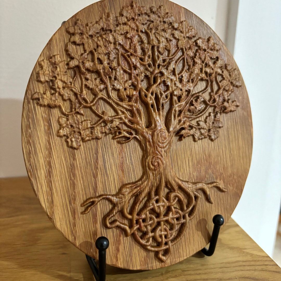 Tree of Life. Irish Carved Tree of Life. - Etsy