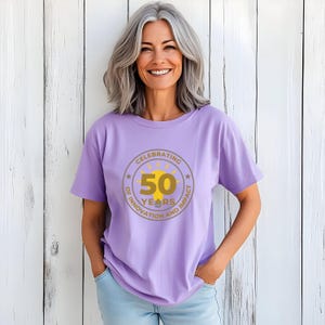 50 Years of Vision & Success Anniversary Tee | Comfort Colors Shirt | A ...