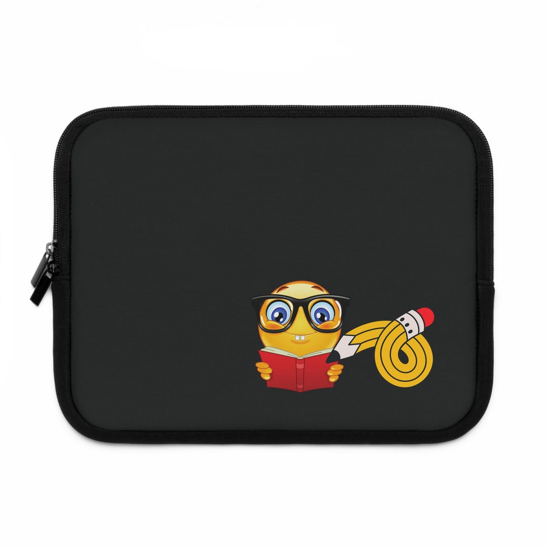 Smiley Emoji Laptop Sleeve | Cute Learning Sleeve for Kids and Students ...