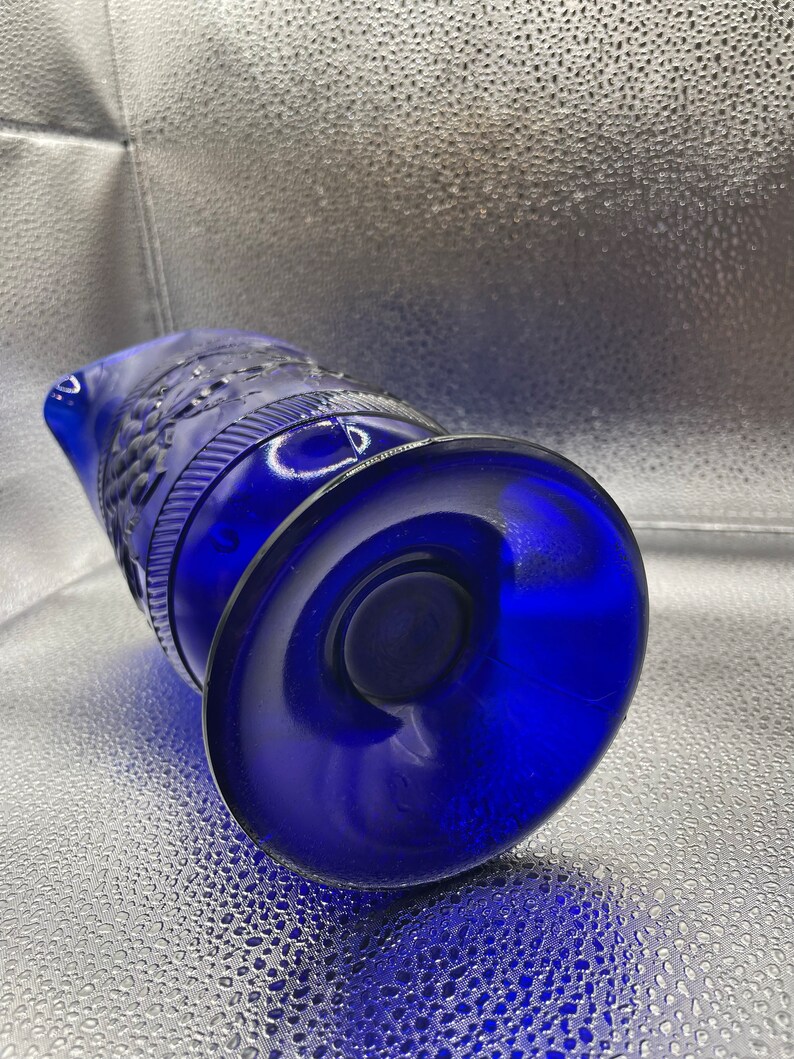 Pitcher in Cobalt Blue Mosser - Etsy