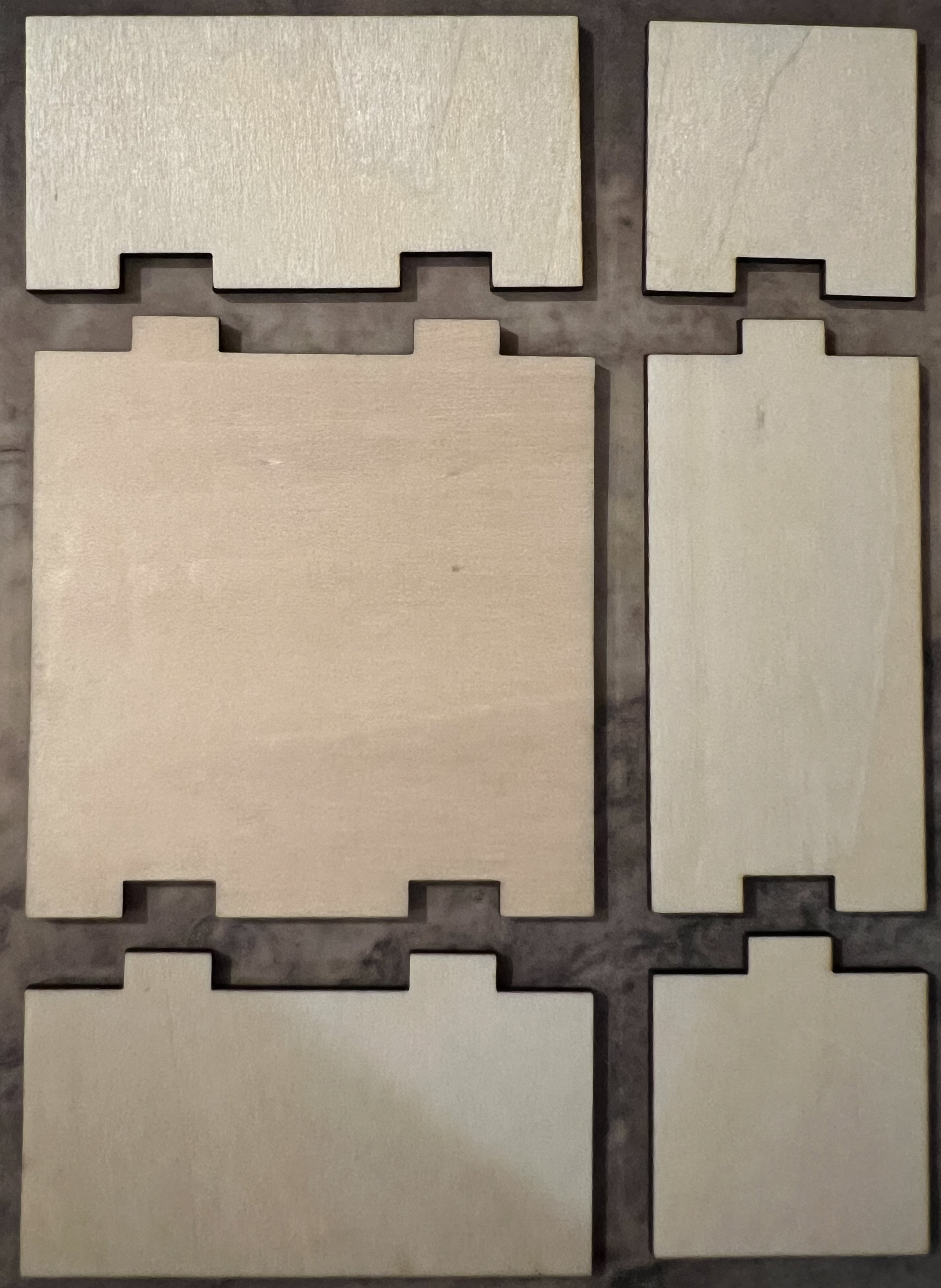 DIGITAL FILE | Interlocking Brick Shapes | No Product | SVG | 6 Shapes ...