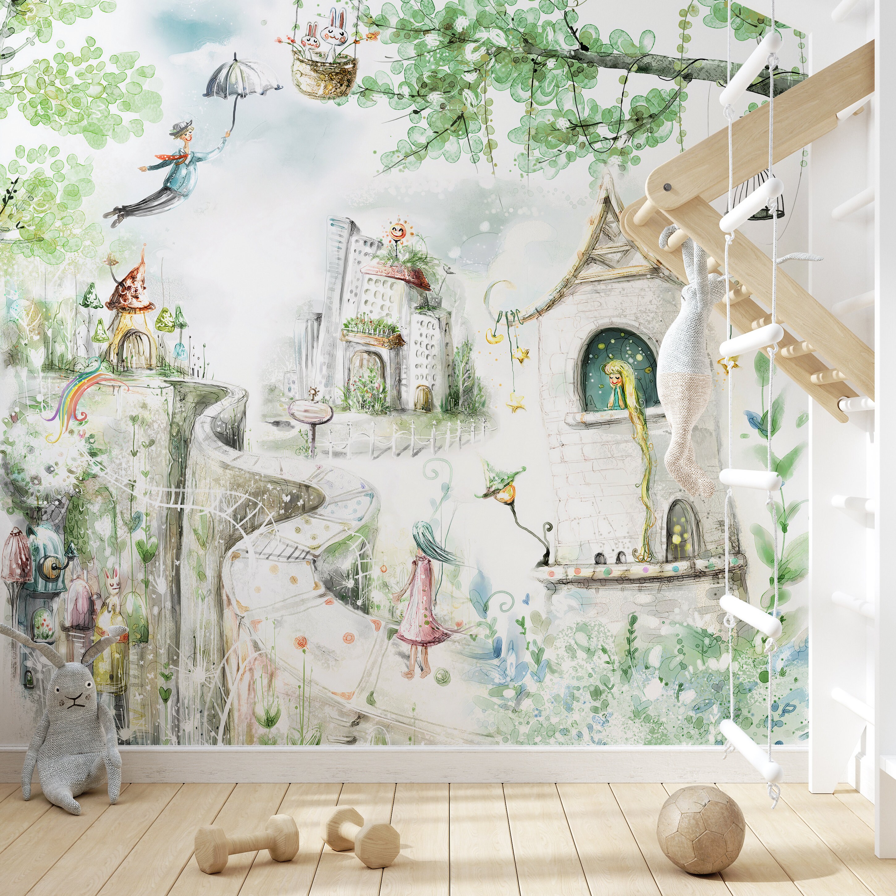 Pixie Hollow Tree Wallpaper