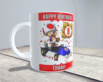 Mario Toad Mug - Etsy