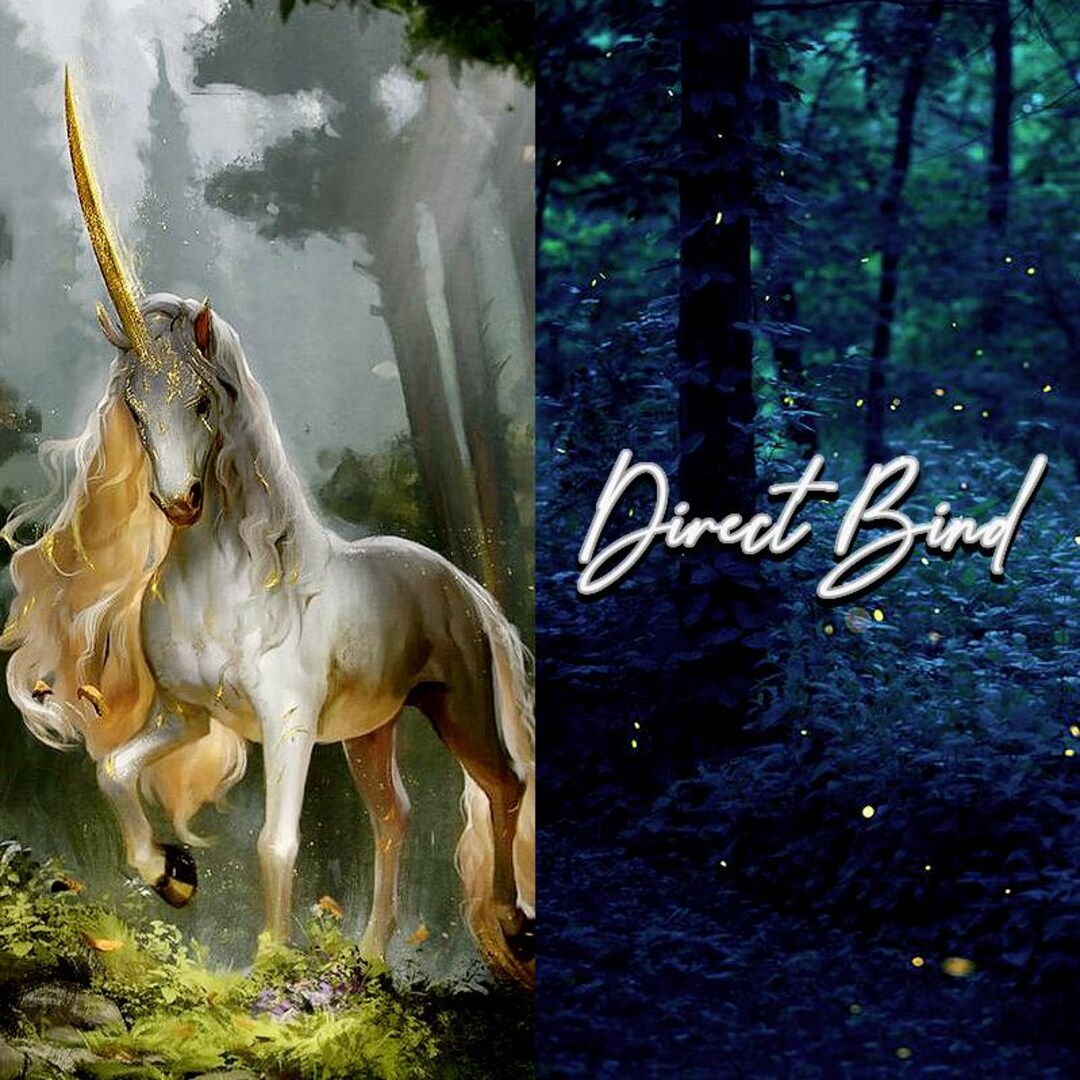 Ancient Male Unicorn, Living Entity, Direct Bind - Etsy