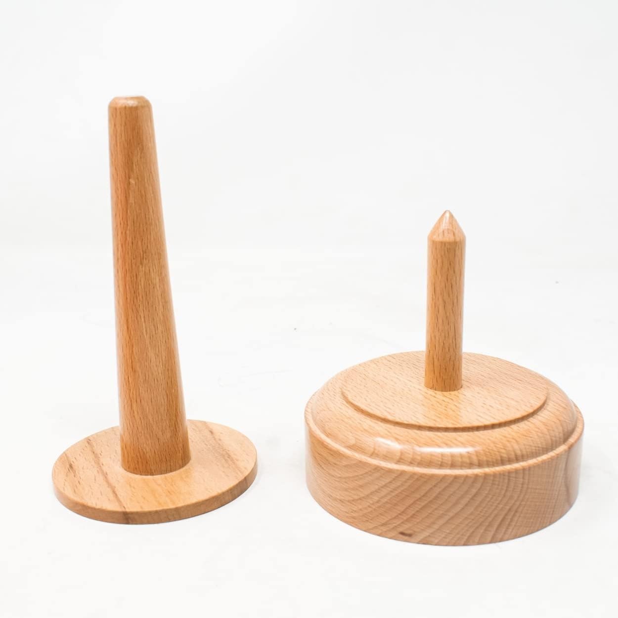 Wood Yarn Holder With Twirling Mechanism Classic Perfect Gift for Mom ...