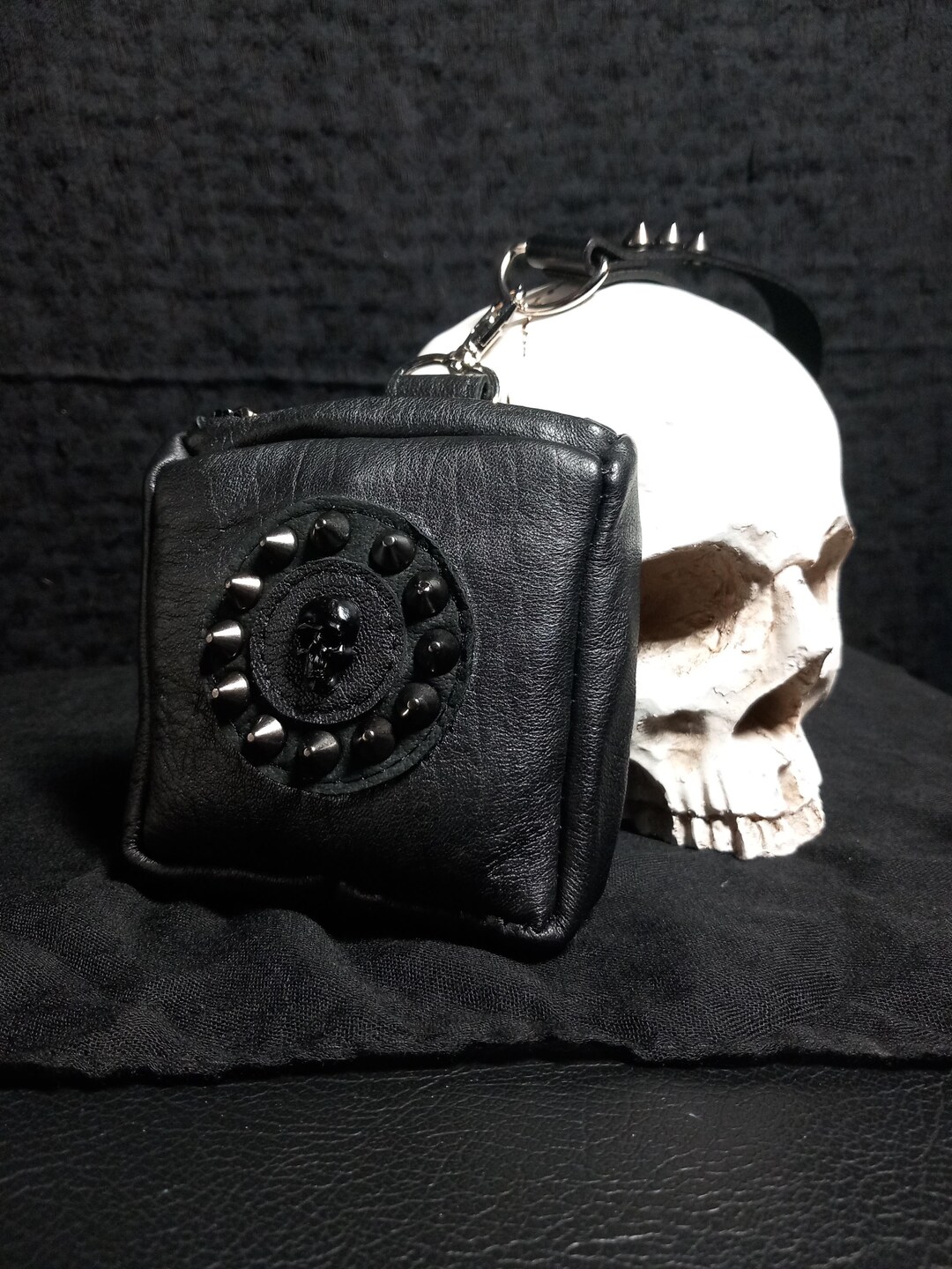 The Emissary Keychain Bag Goth Bag Coin Bag Mini Bag - Etsy
