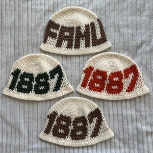 FAMU/1887 Crochet Bucket Hat (pre-made/ready to Ship) - Etsy