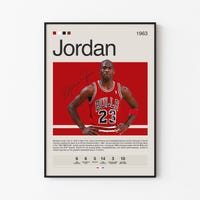 Michael Jordan Poster - Etsy