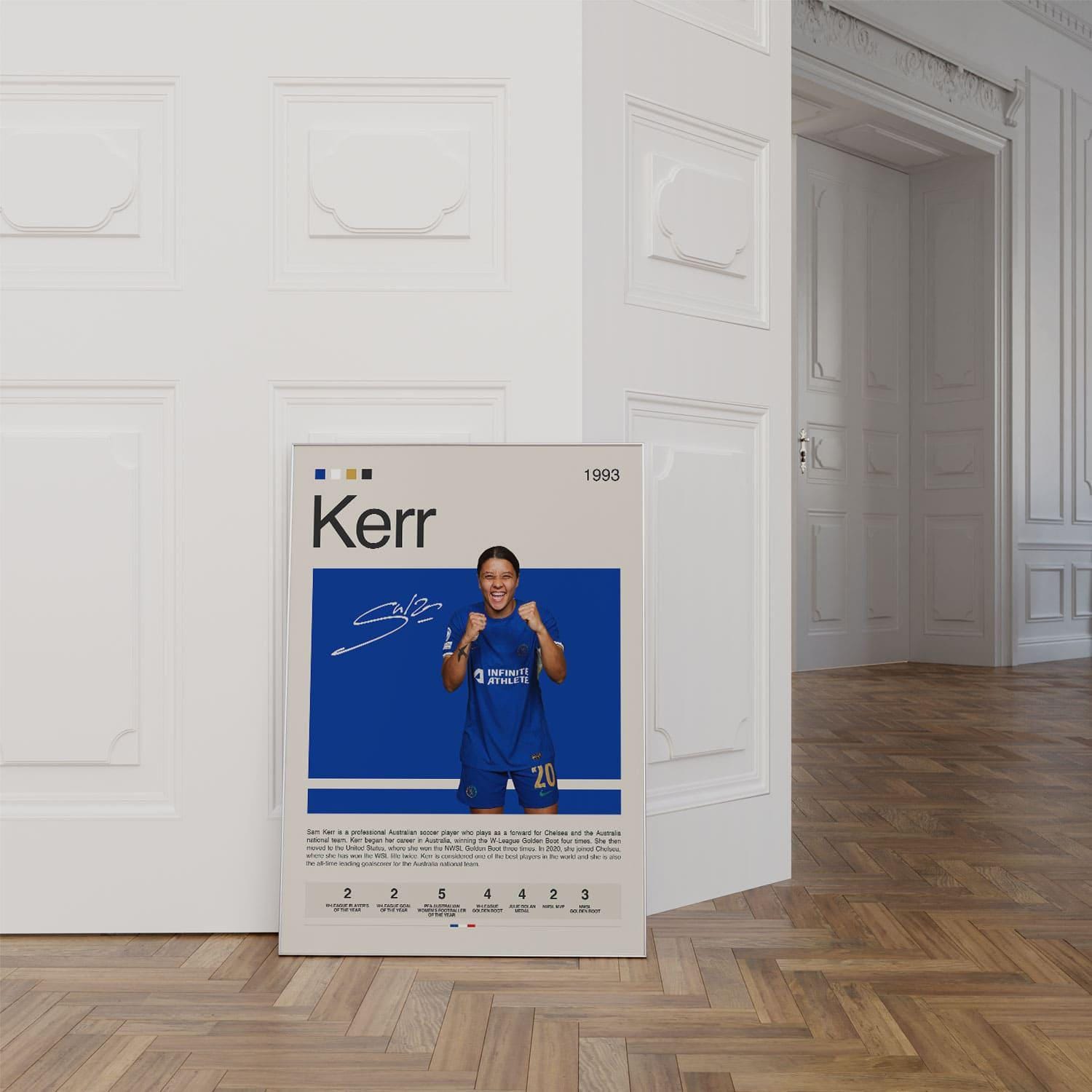 Sam Kerr Poster, Matildas Poster, Soccer Jersey, Sports Poster ...
