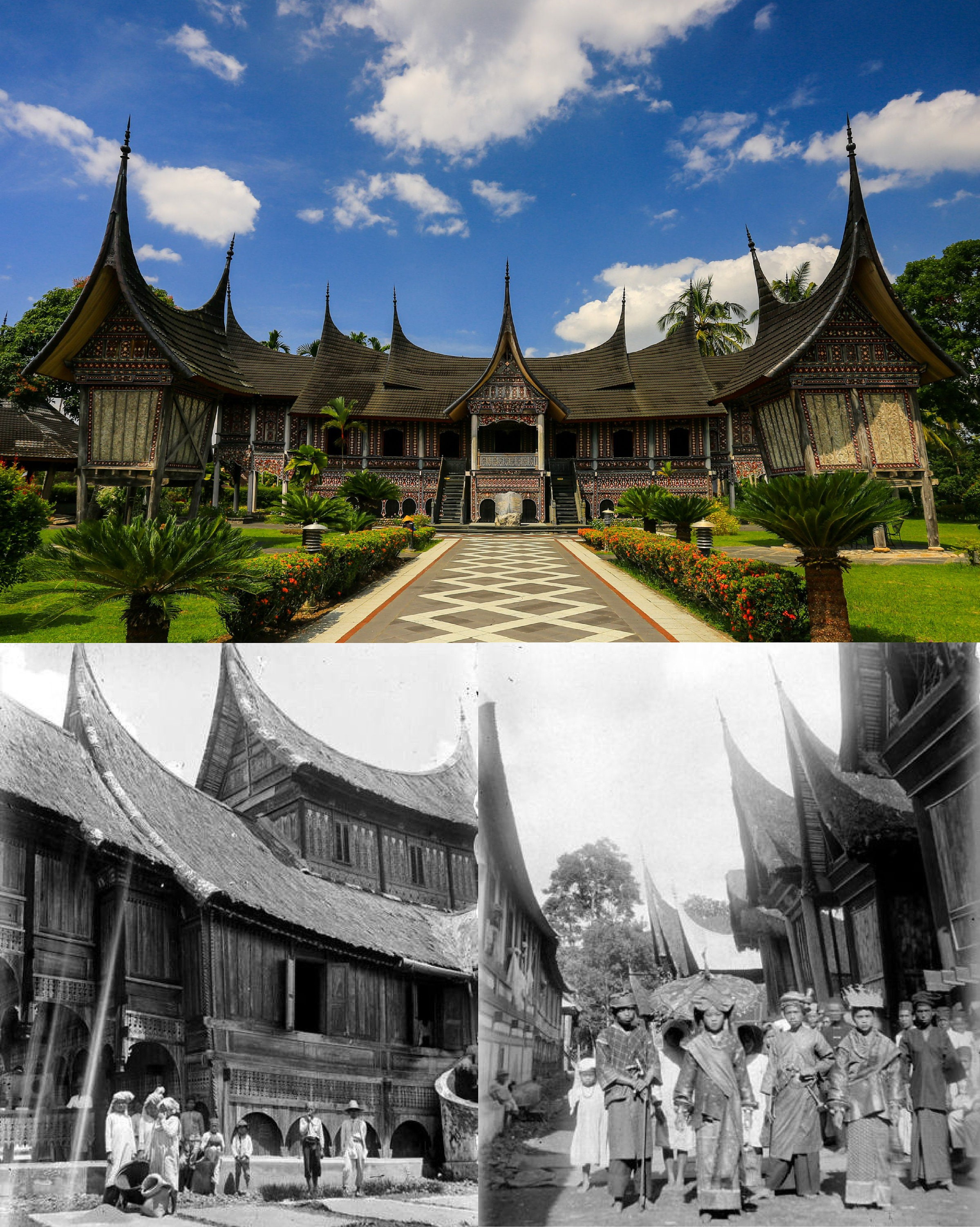 Rumah Gadang Gonjong Roof Pendant, Inspired by Minangkabau Culture Made ...