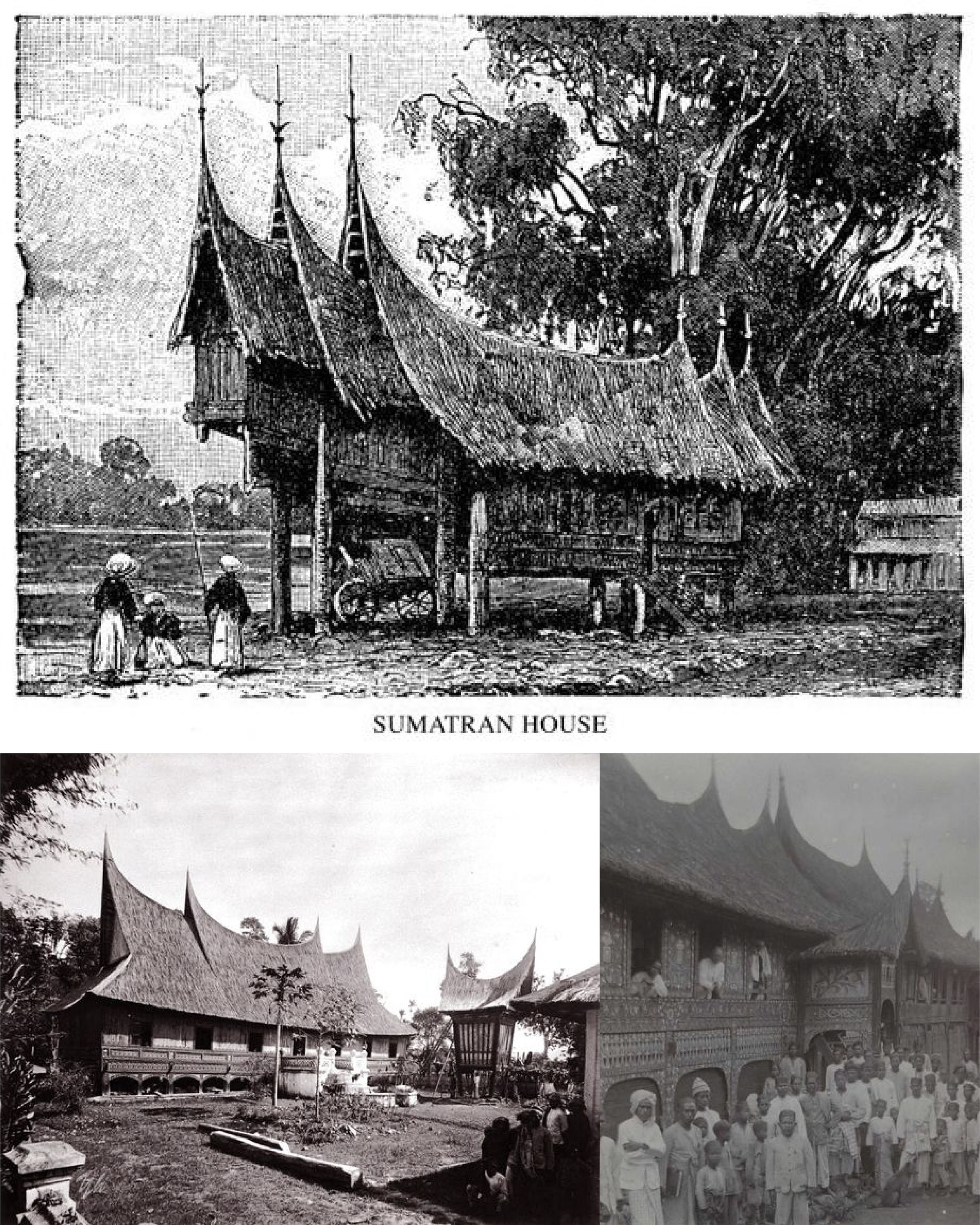 Rumah Gadang Gonjong Roof Pendant, Inspired by Minangkabau Culture Made ...