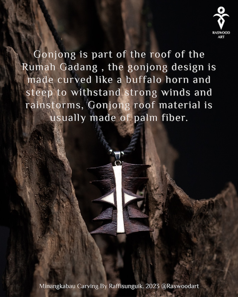 Rumah Gadang Gonjong Roof Pendant, Inspired by Minangkabau Culture Made ...