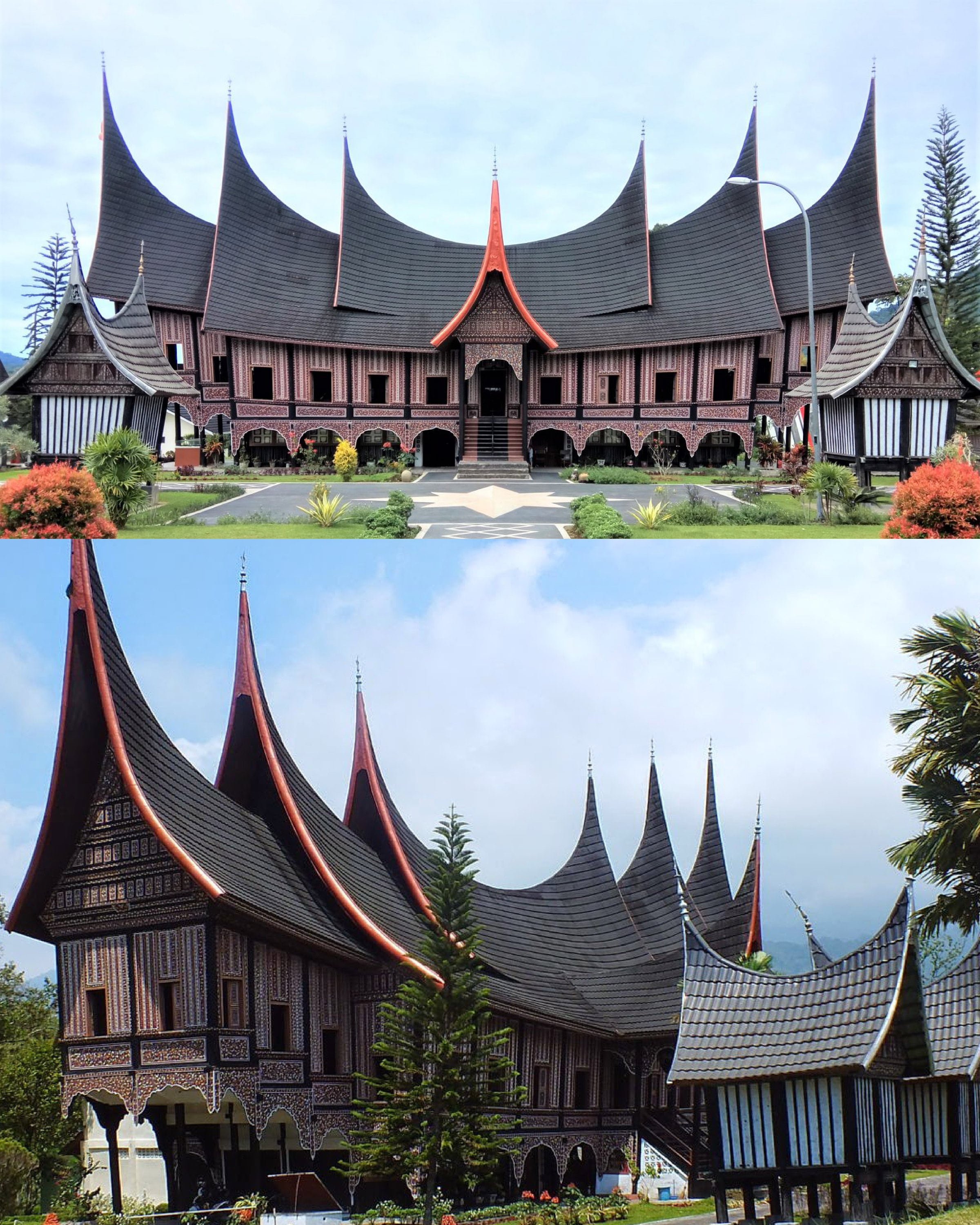 Rumah Gadang Gonjong Roof Pendant, Inspired by Minangkabau Culture Made ...