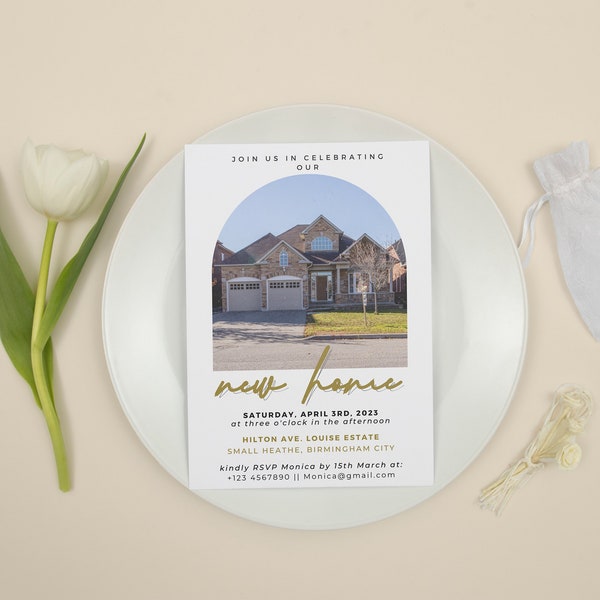 Housewarming Invitation Card - Etsy