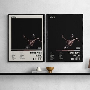 Travis Scott | UTOPIA | Wall-art, Wall Print | Album Art | Custom Music ...