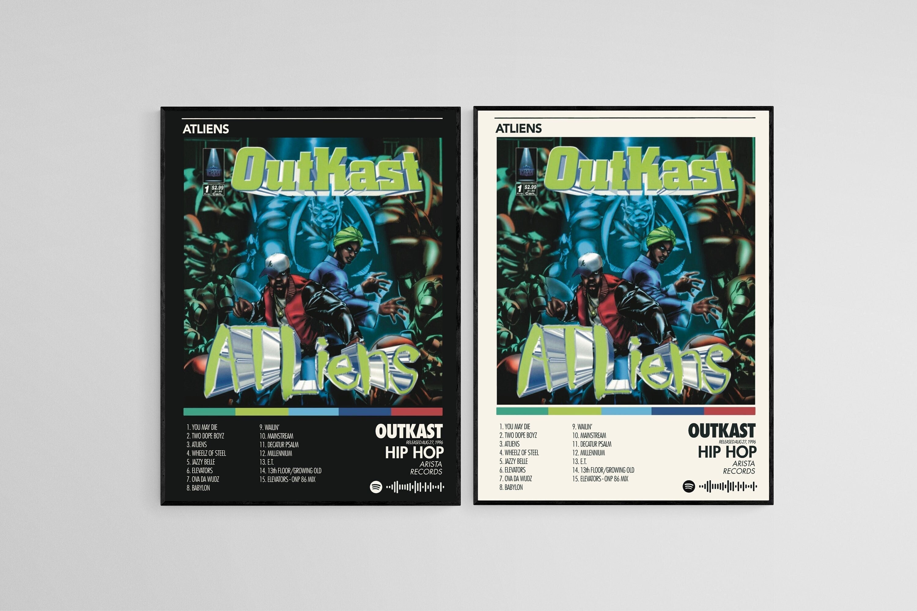 Outkast Atliens Wall-art Wall Print Album Art Custom - Etsy