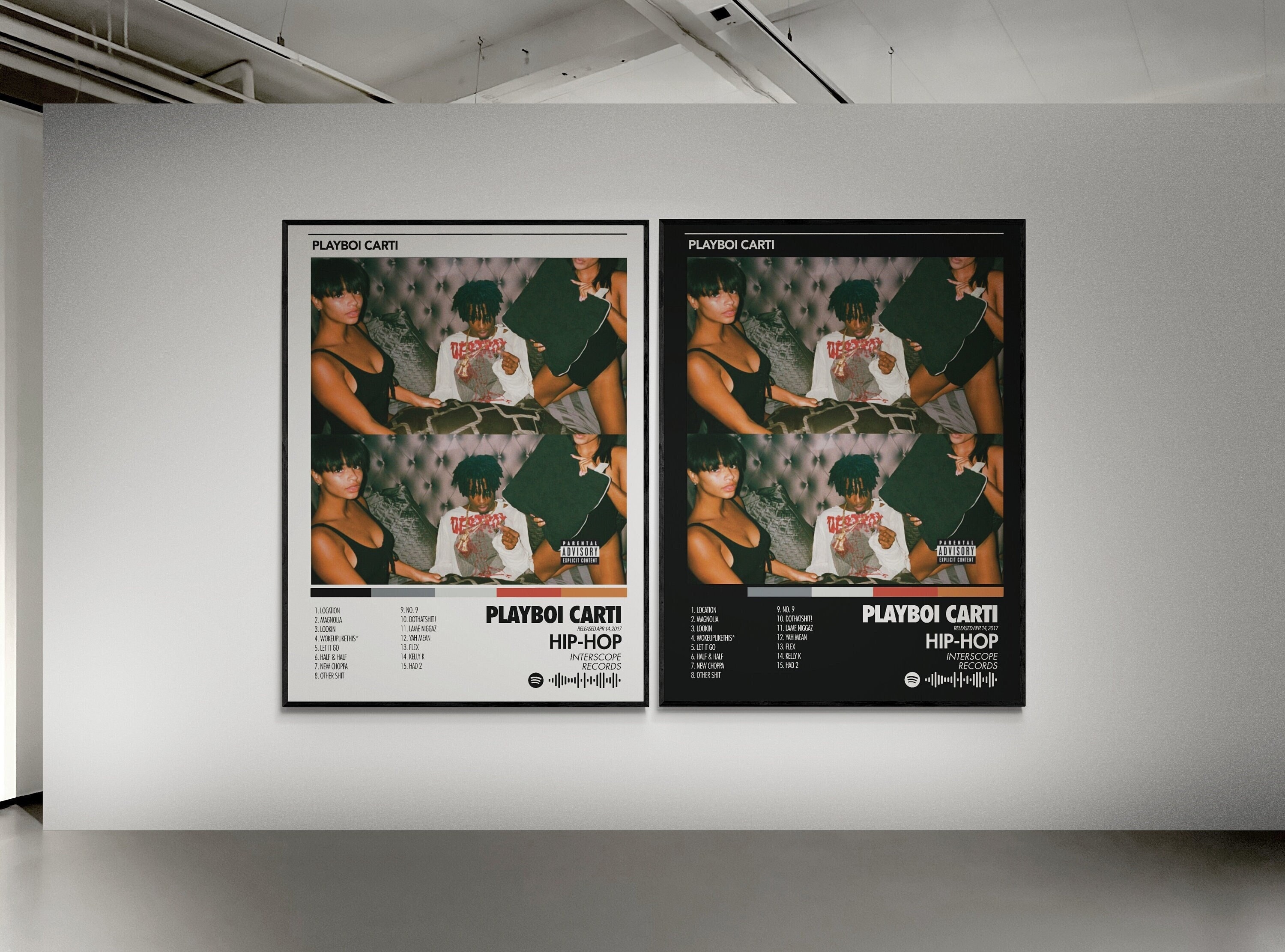 Playboi Carti Playboi Carti Wall-art, Wall Print Album Art Custom Music ...