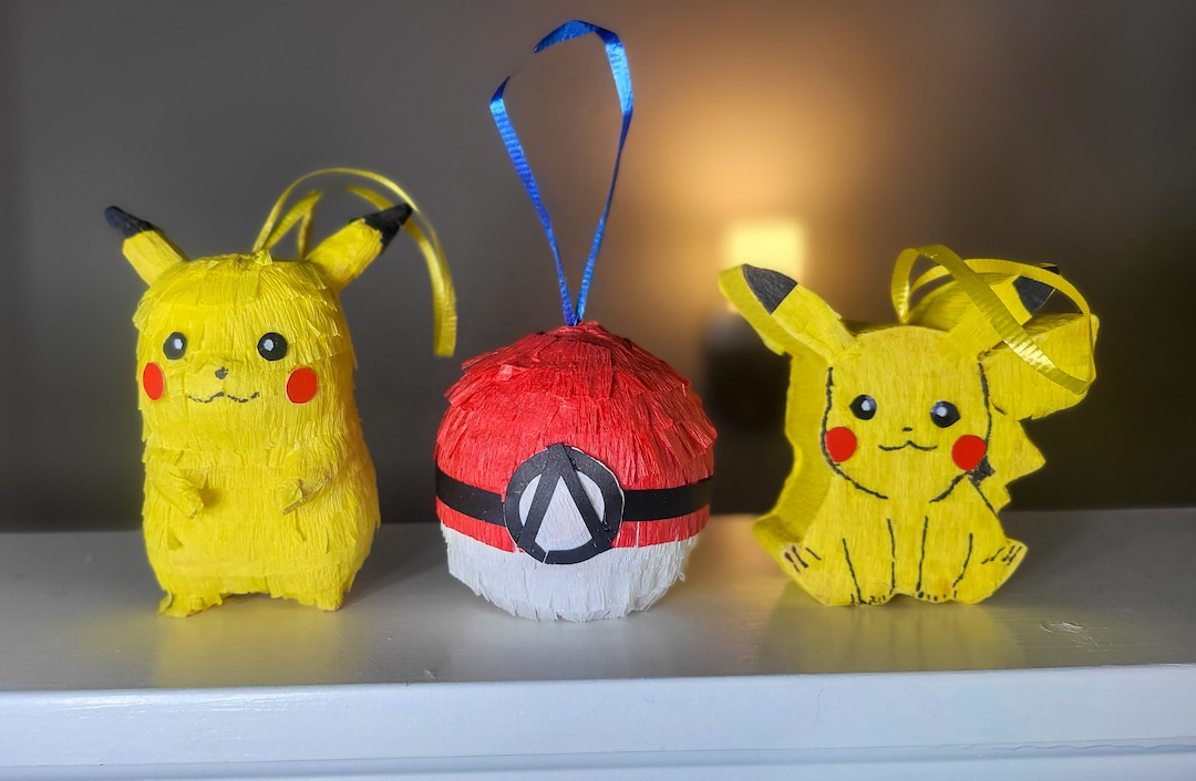 Three Pack Pokémon Set of Super Mini Piñatas - Etsy