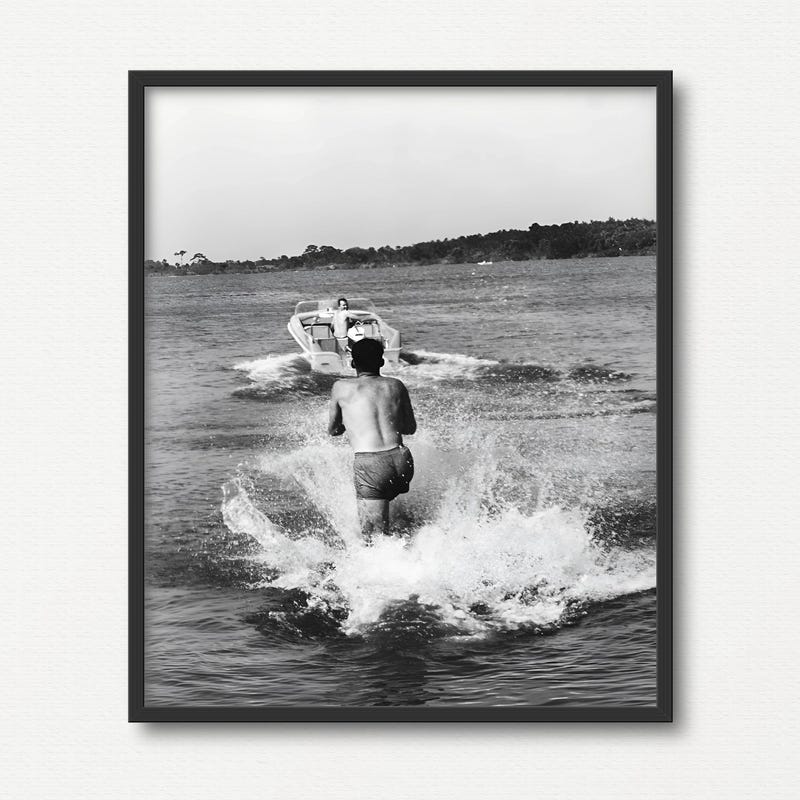 Antique Boat and Lake Art - Etsy