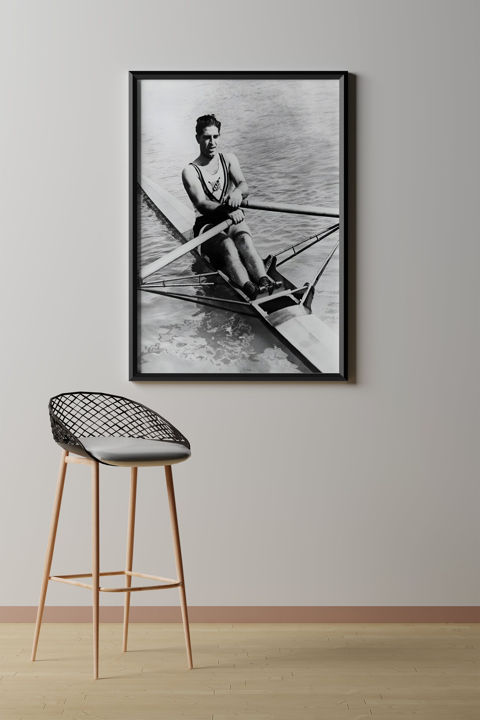 Vintage Rowing Photography, Black and White Photo Print, Rowing Print ...