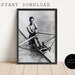 Vintage Rowing Photography, Black and White Photo Print, Rowing Print ...