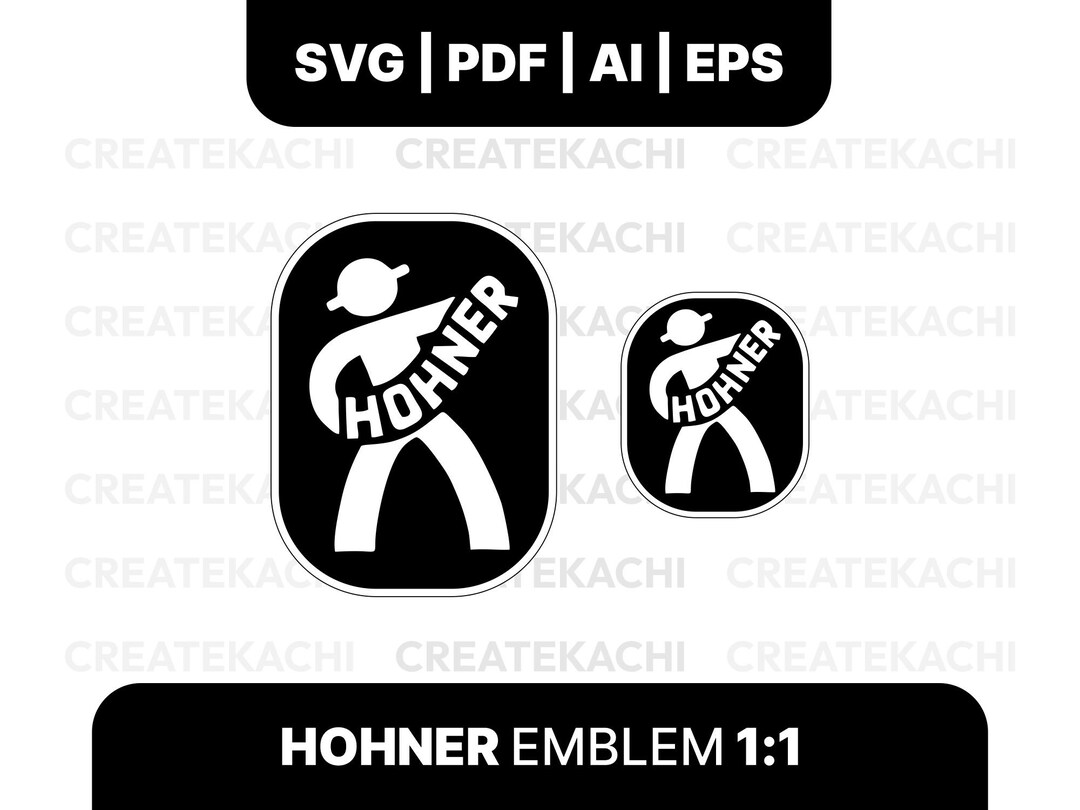 Hohner Emblem Vector Svg Pdf Eps Ai Accordion - Etsy