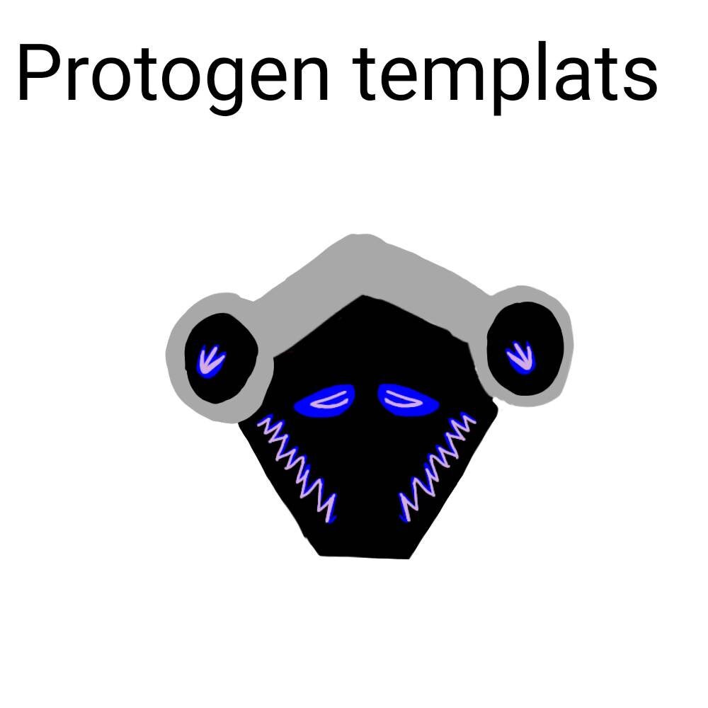 Protogen Template - Etsy