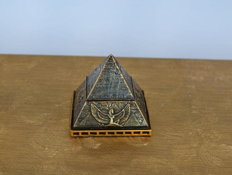 Egyptian Metal Pyramids Pieces/set-architectural Souvenir Souvenir Urn ...