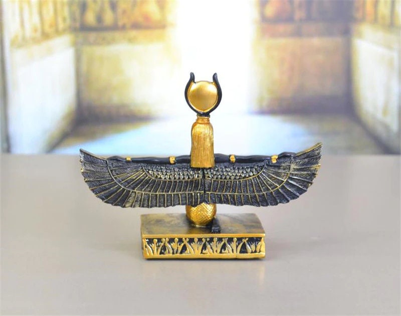 Isis Goddess Figurines Patron Saint of the Earth Statue Eye of Egypt ...