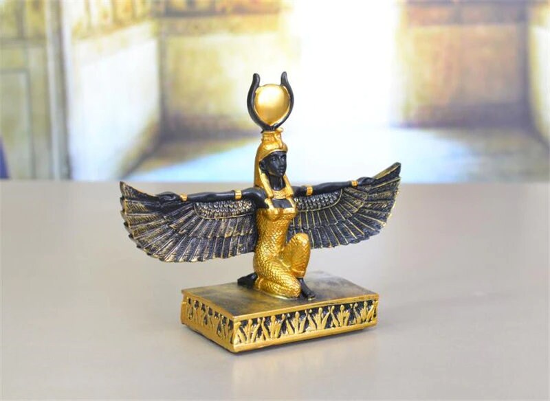 Isis Goddess Figurines Patron Saint of the Earth Statue Eye of Egypt ...